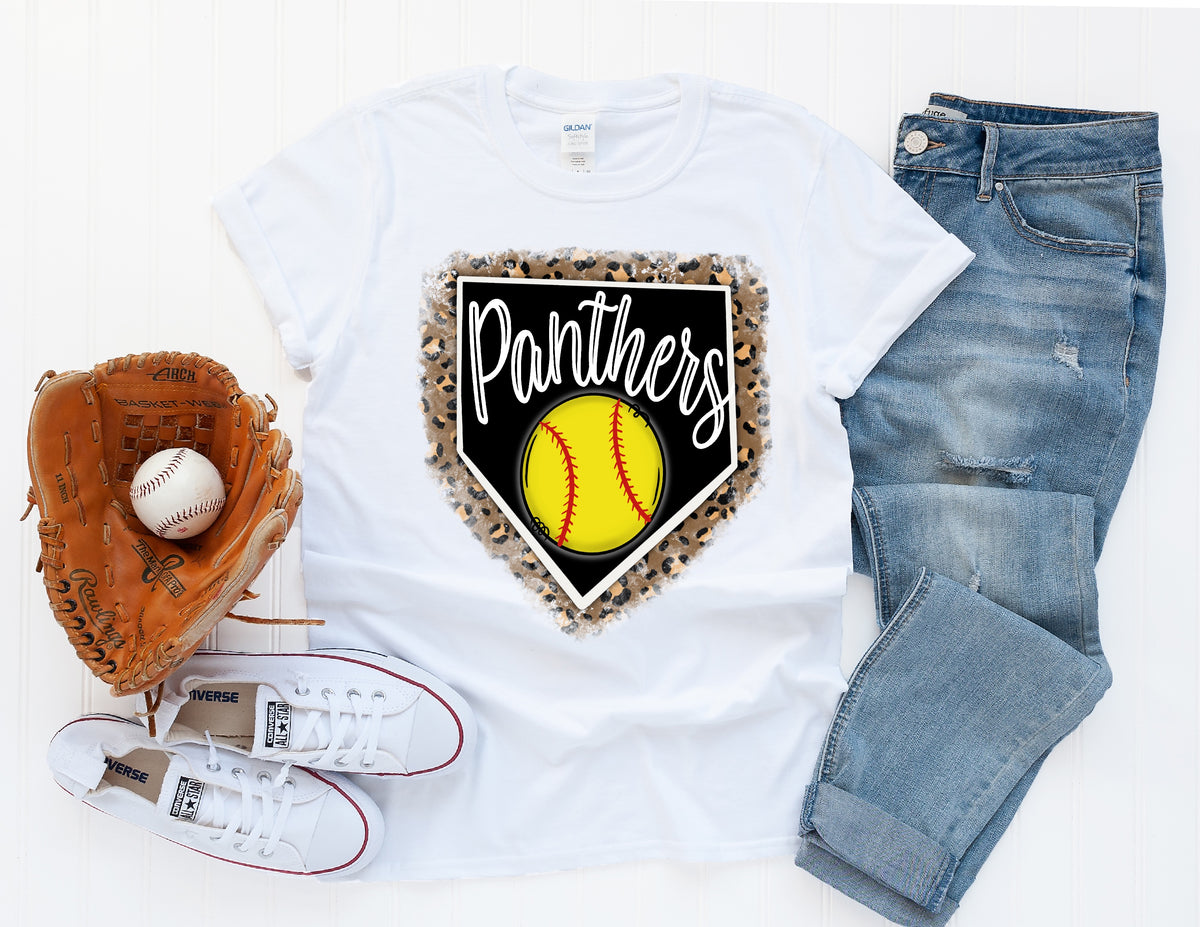 Panthers Softball Home Plate Design – The Mill Store